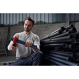 KNIPEX DP50 Pipe Cutter for plastic drain pipes plastic coated 32/40/50 mm 90 23 01 BK