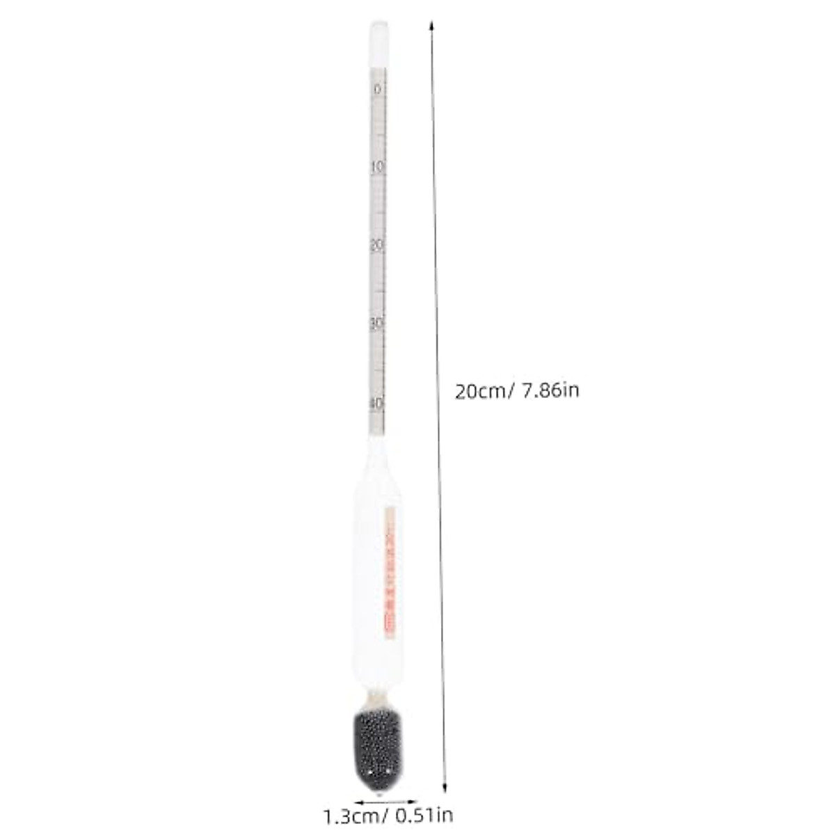 VILLFUL 3pcs Sugar Meter Hydrometer Beer Scales Sugar Content Scale Measuring Wine Gauges Liquid Gauges Wine Scales Syrup Meter Maple Syrup Measurement Sweet Scales Iron Sand Transparent