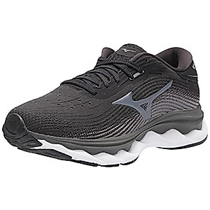 Mizuno Women's Wave Sky 5 Running Shoe, Black, 8.5