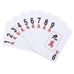 Yellow Mountain Imports American Mah Jongg (Mahjong) Playing Cards - 178 Card Set