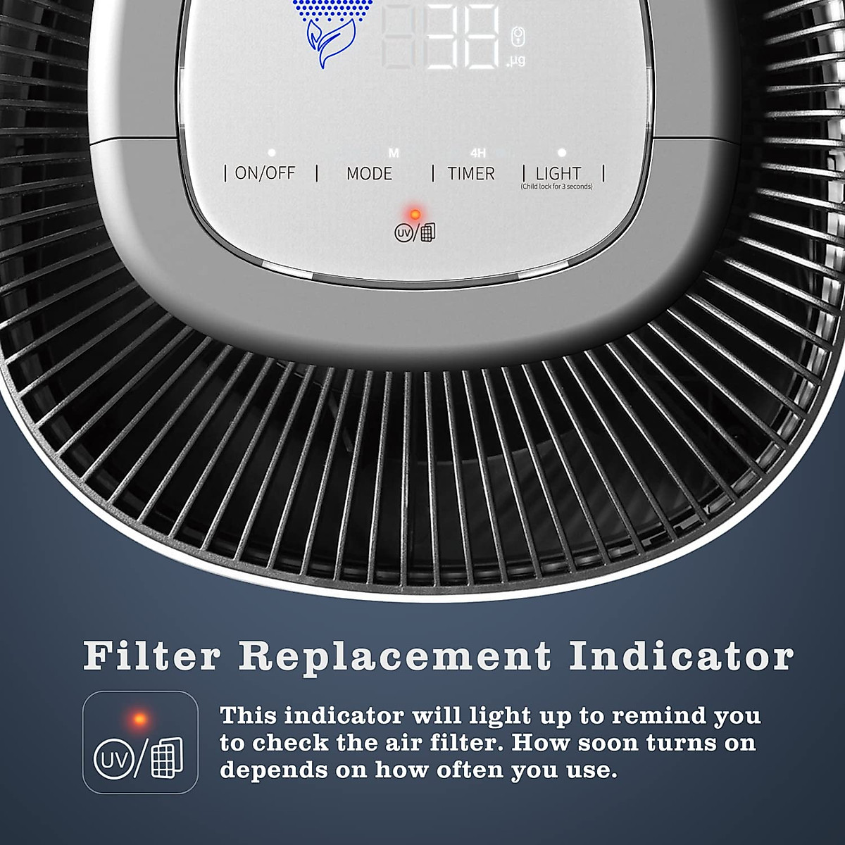 Hepa Filter Replacement for Taylor Swoden Air Purifier B08887JNHC Model 330600IBB