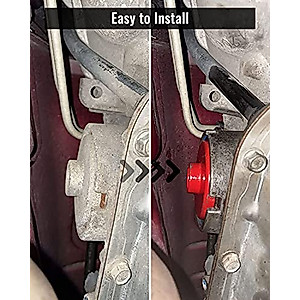 High Performance Servo Assembly and Red Cover and Snap Ring Fit for Corvette 1982-2014 700R4 4L60E 4L65E 4L70E