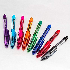 Pentel Mini Ballpoint Pen, Medium, Rubber Grip, Nonrefillable, Assorted (PENBK91MNBP8M) Category: Ballpoint Stick Pens