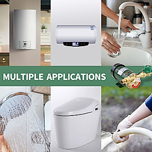 KOLERFLO 90W Water Pressure Booster Pump 115VAC,317 GPH,21.7 PSI Household Automatic Shower Booster Pump with Water Flow Switch for Home/Shower (H15GR-10)