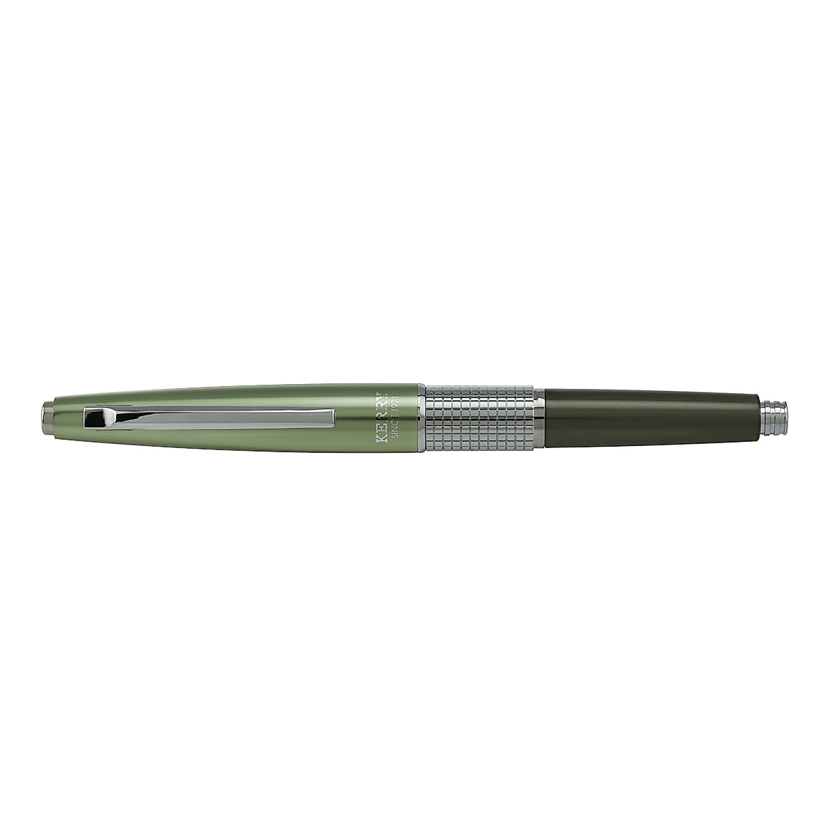 Pentel Sharp Kerry Mechanical Pencil, 0.5mm, Metallic Olive Barrel, 1 pack (P1035K), Green