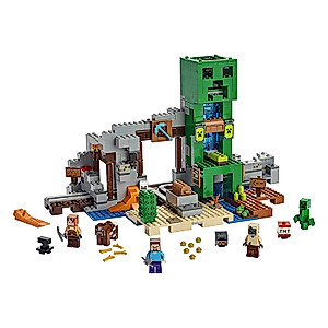 LEGO Minecraft The Creeper Mine 21155 Building Kit (834 Pieces)