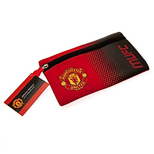 Manchester United F.C. Fade Design Flat Pencil Case