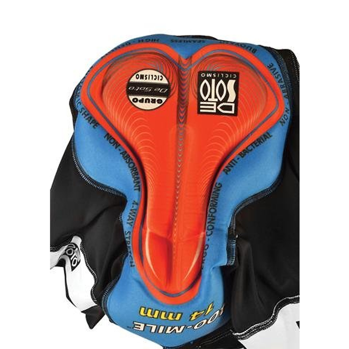 De Soto Mobius Bib Short - MBB (Black, Medium)