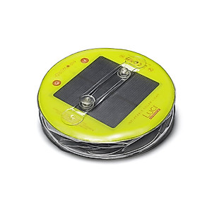 MPOWERD Luci Outdoor 2.0 - Inflatable Solar Light, Clear Finish, Adjustable Strap