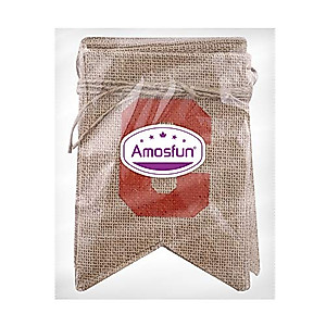 Amosfun Sports Theme CONCESSIONS Garland Party Bunting Banner Baseball Concessions Banner Football Party Concessions Garland