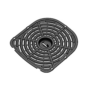 PowerXL Air Fryer Steamer 7 QT 10-in-1 XL Vegetable Steamer and Air Fryer Combo, Toast, Bake, Roast, Broil, Dough Proofing, Warm, Defrost, ST006, Black (7 QT)