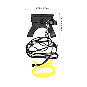 Scicalife Bird Harness Bird Leash Supplies Adjustable Training Design Bird Nylon RopeLeash