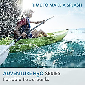 myCharge Portable Charger Waterproof USB C Power Bank Adventure 20100mAh Internal Battery / 18W Turbo Fast Charging Rugged Outdoor External Battery Pack Backup for Apple iPhone, iPad, Android