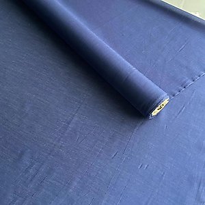 Maxfeel Silk Cotton Fabric 55" Wide Multicolor Sold by The Yard (Sold by The Yard, Dark Blue)
