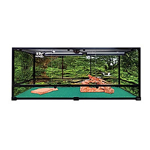 Carolina Custom Cages Terrarium, Tall Extra-Extra-Long Deep 60Lx24Wx24H; Easy Assembly