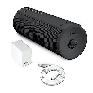 Ultimate Ears MEGABLAST Portable Waterproof Wi-Fi and Bluetooth Speaker with Hands-Free Voice Control - Graphite