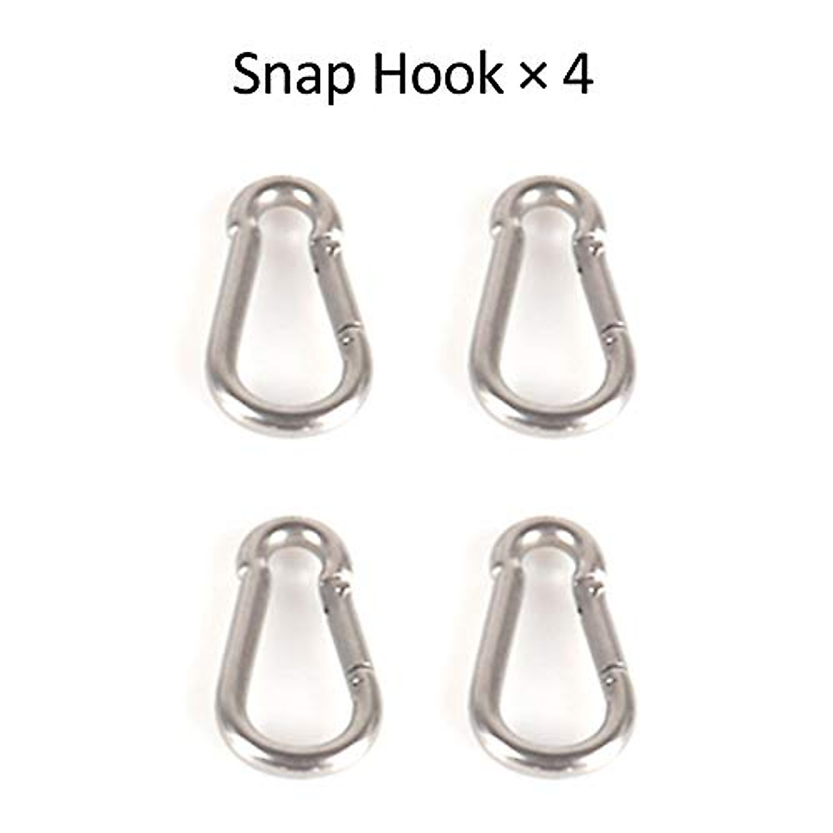 Tiberham Sun Shade Sail Hardware Kit, Heavy Duty Anti-Rust Rectangle/Square Shade Sail Installation for Patio Lawn and Garden (44 Pcs)