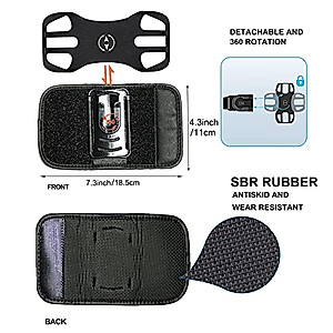 QIAQIAYU Backpack Strap Mount For Cell Phone,Backpack strap phone holder