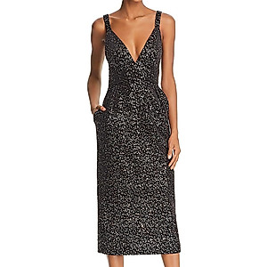JILL by JILLSTUART Women's Sequin and Velvet Midi