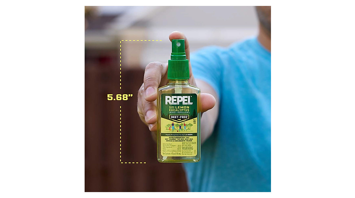 Repel Lemon Eucalyptus Mosquito Repellent - Up to 6 Hours Protection
