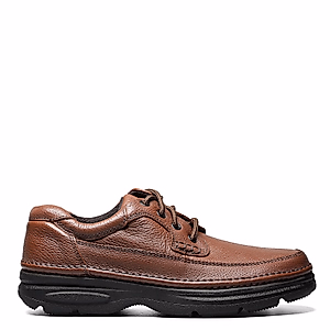 Nunn Bush Men's Cameron Moc Toe Oxford with Comfort Gel Footbed, Brown, 10 Wide