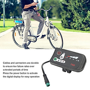 24V 36V 48V Electric bikes Led Display Control Panel , 790 Led Display For Electric bikes 810 Control Electric Bicycle(36V)