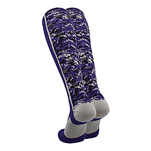 TCK Digital Camo OTC Socks (Purple, X-Large)