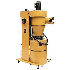 Powermatic Cyclone Dust Collector, 1-Micron HEPA Filter, 3 HP, 230V 1Ph (Model PM2200HK)