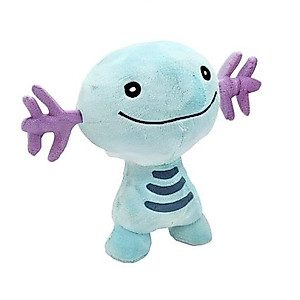OMG ALL STORE Axolotl Plush Salamander Toy Fun and Soft Plush Stuffed Toy for Game Fans Gift Soft Stuffed Pillow Doll for Kids and Adults (8 Inch) (Blue)