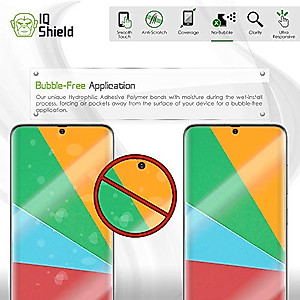 IQShield Screen Protector Compatible with Samsung Galaxy S20 (6.2 inch)(3-Pack)(Case Friendly) Anti-Bubble Clear Film