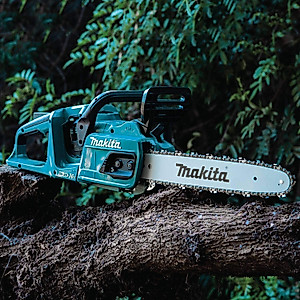 Makita XCU07Z 18V X2 (36V) LXT Lithium-Ion Brushless Cordless 14" Chain Saw, Tool Only, Teal (Renewed)