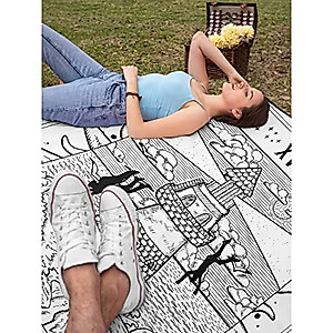 FOODSTAR Tarot Card The Tower Throw Blanket Super Soft Fleece Blankets Cozy Breathable Flannel Blankets 80x60 Large for Adult Lightweight Warm for Couch,Bed, Car, Living Room
