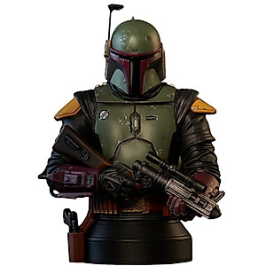 Diamond Select Toys Star Wars: The Book of Boba Fett: Boba Fett 1:6 Scale Bust,Multicolor,JAN221988