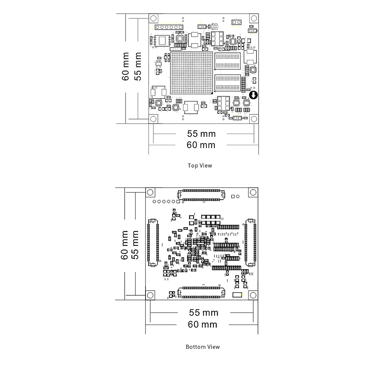 ALINX SoMs AC7A200: XILINX Artix-7 XC7A200T FPGA Core Board Industrial Grade Module