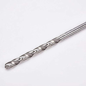 Utoolmart 3Pcs Twist Drill High Speed Steel Bit, Mini Twist Drill Bits Set, Jobber Small Twist Drill Bits, 3.8mm Twist Drill, HSS-4241 Twist Drill Bit Set, for Steel Aluminum Alloy