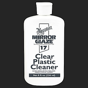 Meguiars #17 Clear Plastic Cleaner, 8 oz Bottle