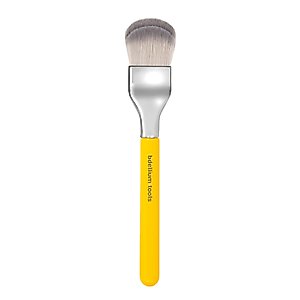 Bdellium Tools Professional Makeup Brush - Studio Series 952 Small Rounded Double Dome Blender - With Soft Synthetic Fibers, For Application & Blending (Yellow, 1pc)