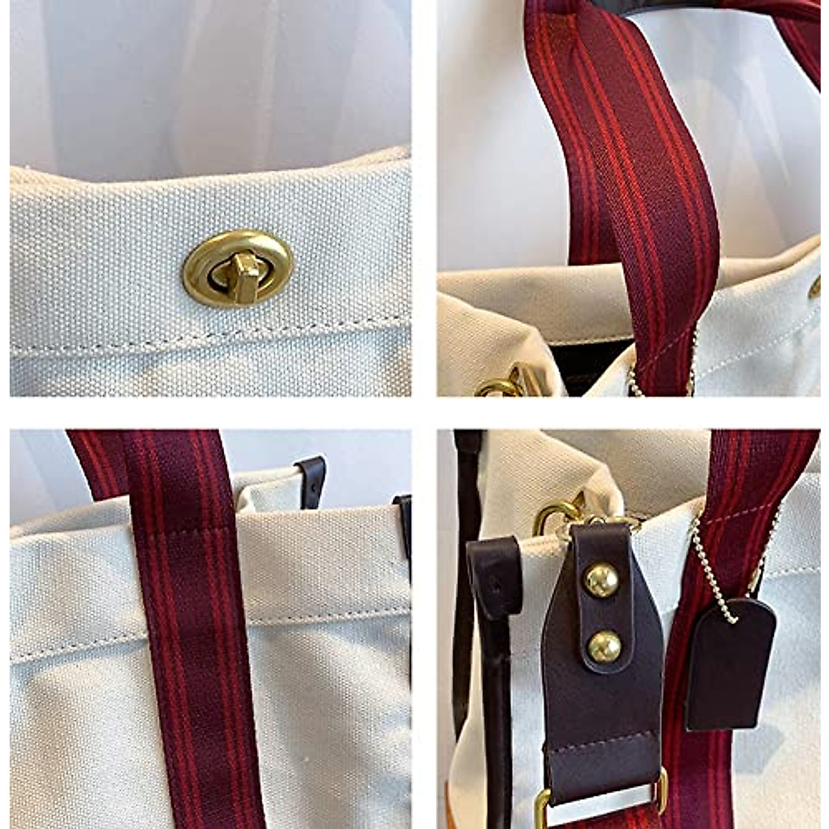 Women Tote Bag Canvas Shoulder Bag Satchel Hobo Handbag Fashion Crossbody Bag Purse Vintage Handbag Casual Small