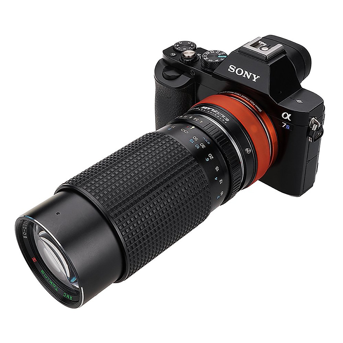 ArtFX ColorFlare Adapter for Contax/Yashica (CY) SLR Lens to Sony Alpha E-Mount Mirrorless Camera Body - Light Leak/Flare Inducing Adapter from Fotodiox Pro