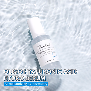THE LAB BY BLANC DOUX Oligo Hyaluronic Acid Hydro Serum - Triple Focused Potent Skin Moisturization w/Low Molecular Weight Hyaluronic Acid Deep Intensive Moisturizing 1.69 Fl Oz Korean Skincare