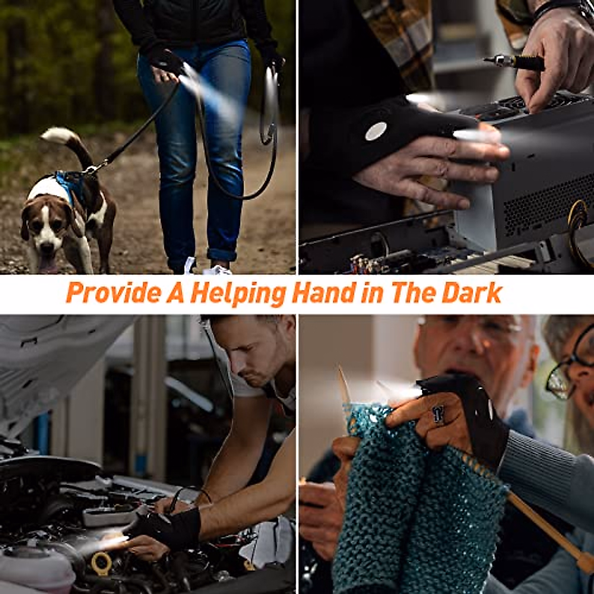 Lenski Gifts for Men, Stocking Stuffers for Adults Men, Flashlight Gloves Mens Christmas Gifts Ideas, Mens Gifts for Dad Him Grandpa, Dad Gifts for Men Who Have Everything, Cool Stuff Gadgets for Men