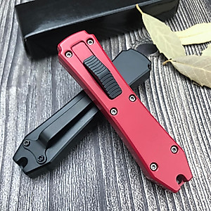 Utility Knife with Clip, Retractable Box Cutter, Small Scalpel, 10 Carbon Steel Blades, Aluminum Case (black)