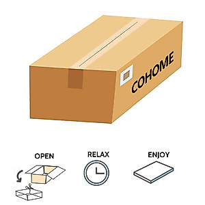 COHOME Mattress Topper King 1300 GSM Extra Thick Cooling Mattress Pad 400TC Cotton Top Plush Down Alternative Fill Pillow Top Mattress Cover with 8-21 Inch Deep Pocket (78x80 Inches, White-Luxury)