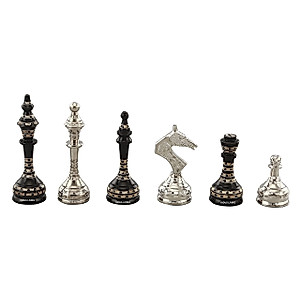 Luxury & Decorative Premium Chess Board Game Set | 14 x 14 Inches | Multicolor | Collectible & Handmade Chess Set for Professionals & Adult for Tournament/for Gifting by INDUS LIVING
