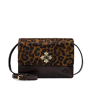 Patricia Nash Consilina Crossbody Organizer Vintage Travel Stickers One Size