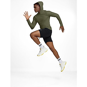 Zengjo Lightweight Hoodie Men Athletic UV Protection(Army Green,M)