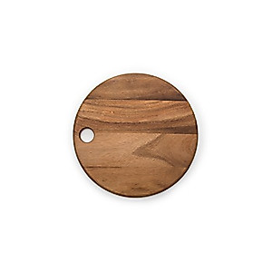 Ironwood Gourmet - 28198 Ironwood Gourmet Round Everyday Cutting Board, 14 x 14 x 0.75 inches