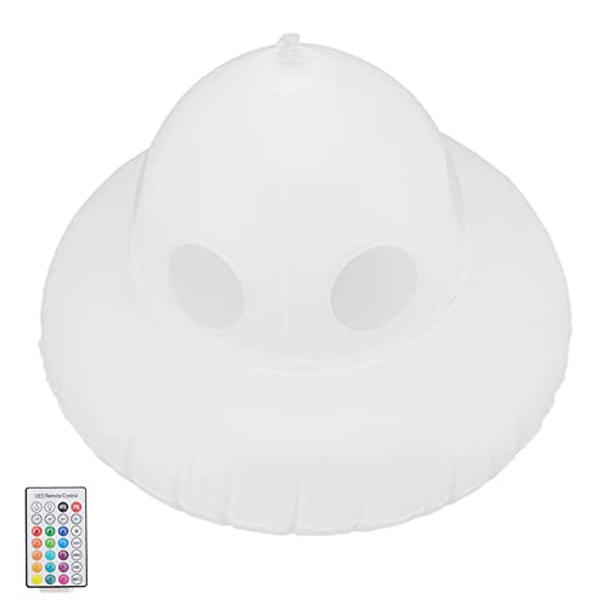 Hyuduo Floating Pool Ball Light Colorful Solar Energy Auto Charging No Battery Required IP68 Waterproof Weatherproof Remote Control Premium PVC Swimming Pool,Garden Decoration,etc