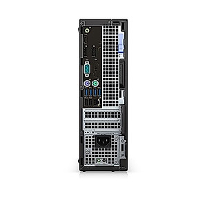 Dell HNHKX OptiPlex 7040 SFF Small Desktop (Intel Core i7-6700, 16GB 2133MHz DDR4 RAM, 256G SSD, Windows 10 Pro, Black)