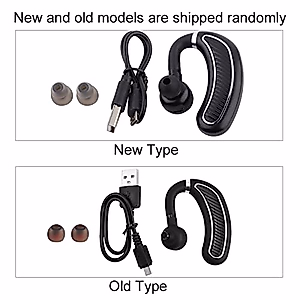 Zerone Bluetooth Headset, K21 Business Headphones Wireless Earphones with Microphone Single Earpiece with Noise Reduction Mic